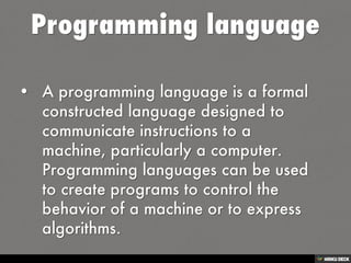 Computer language | PPT
