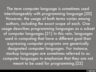 Computer language | PPT