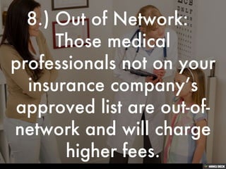 10 Common Health Insurance Terms Explained | PPT