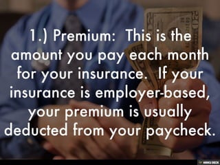 10 Common Health Insurance Terms Explained | PPT