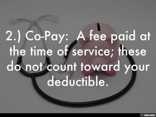 10 Common Health Insurance Terms Explained | PPT