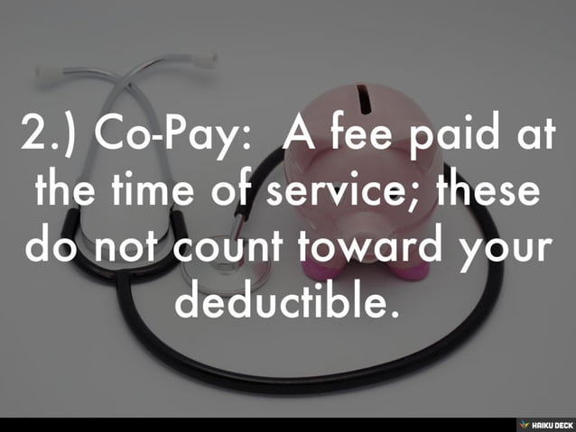 10 Common Health Insurance Terms Explained | PPT