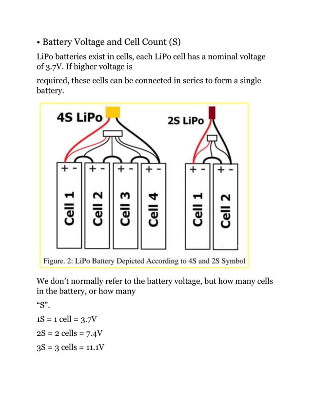 study of MAH battery capacity with flight time calculation and battery ...
