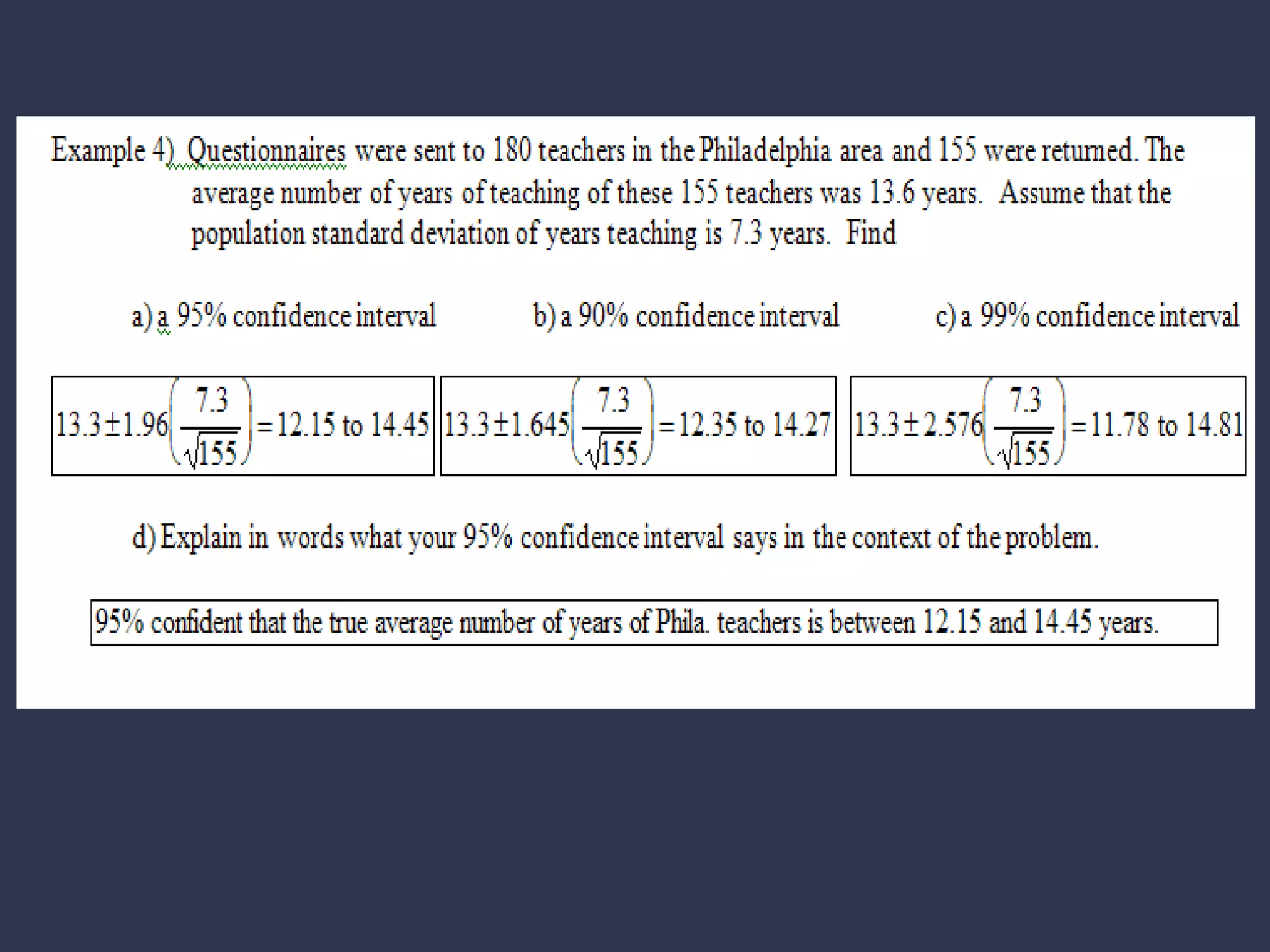 A.6 confidence intervals | PPTX | Science