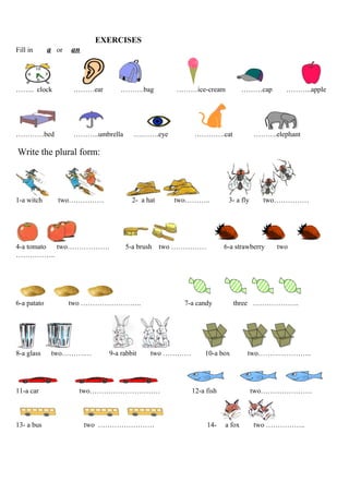 A an plural form | DOC