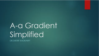 A-a Gradient simplified | PPT