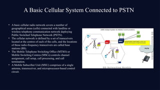 A-Basic-Cellular-System-Connected-to-PSTN | PPTX | Computer Networking | Computing