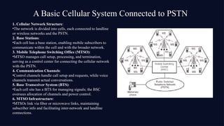 A-Basic-Cellular-System-Connected-to-PSTN | PPTX | Computer Networking | Computing