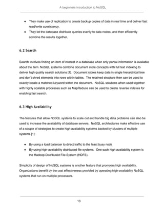 A Beginners Introduction to NoSQL | PDF | Databases | Computer Software and Applications