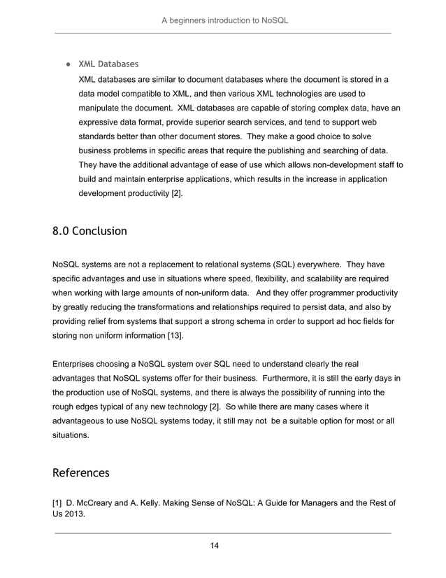 A Beginners Introduction to NoSQL | PDF | Databases | Computer Software and Applications