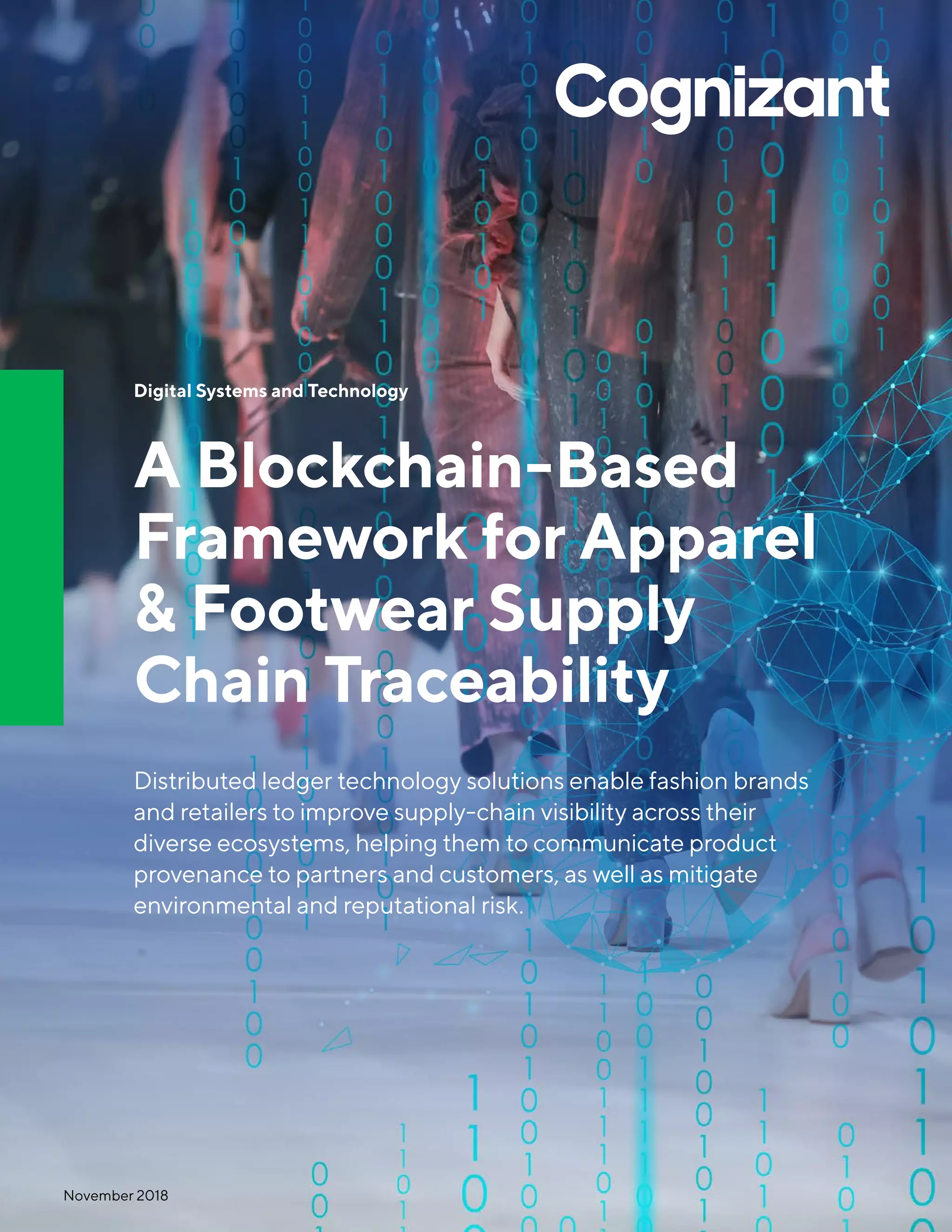 A Blockchain-Based Framework for Apparel & Footwear Supply Chain ...