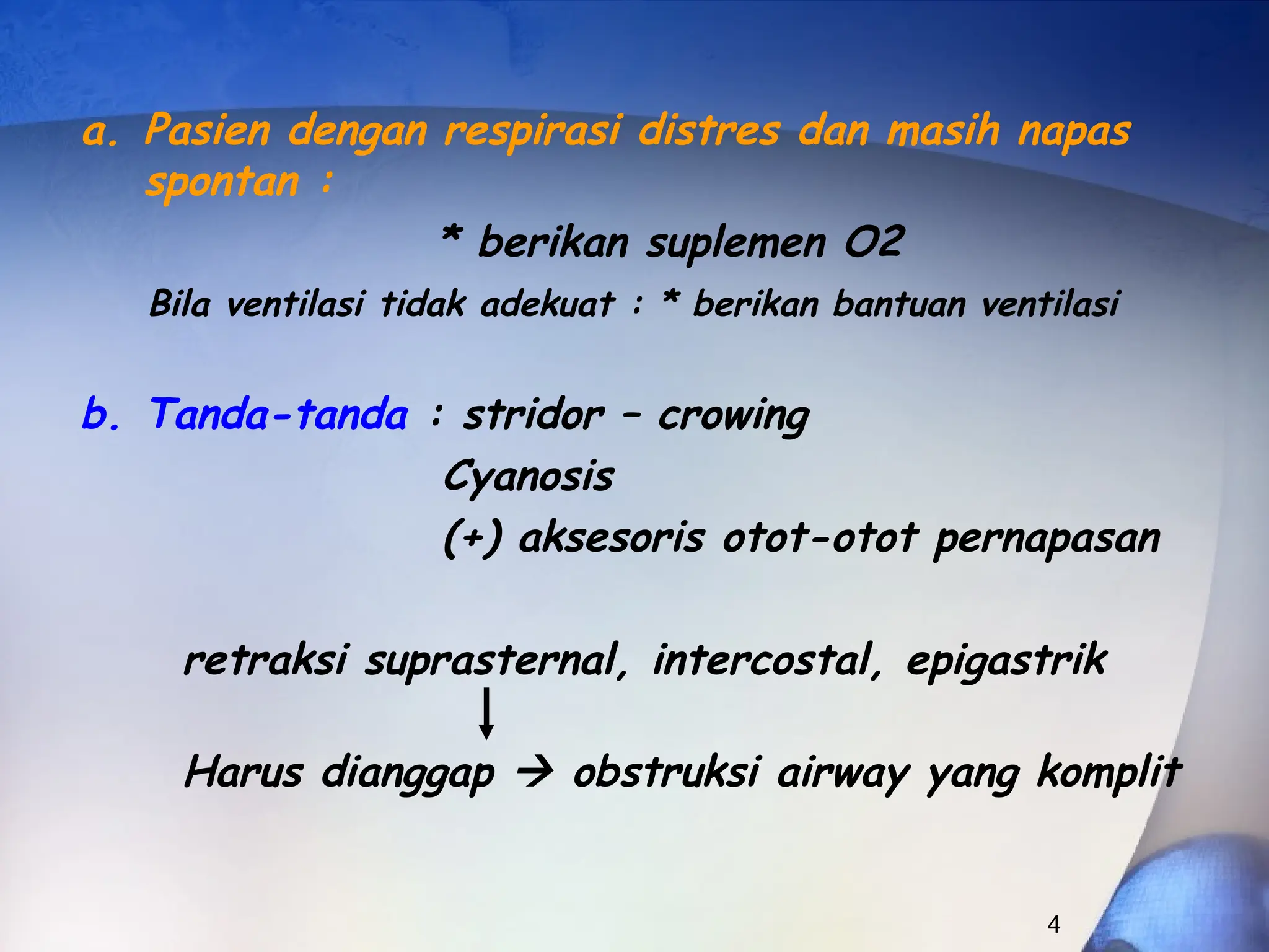 Airway dan breathing manajemen gawat darurat | PPT