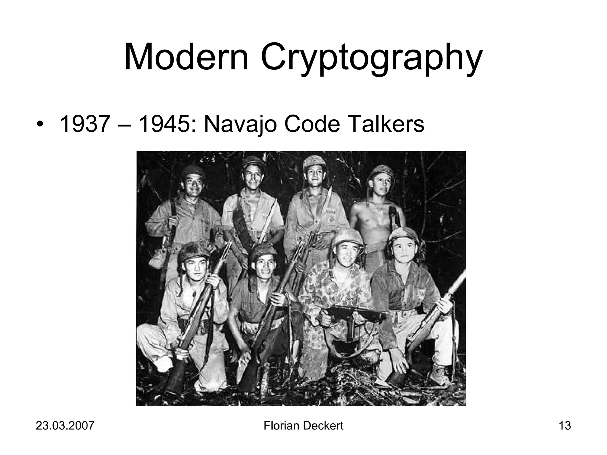 A Brief History of Cryptography | PDF