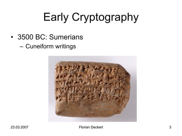 A Brief History of Cryptography | PDF | Information and Network ...