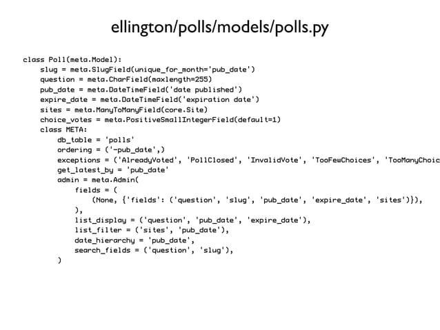 A brief history of Django model syntax | PDF | Databases | Computer Software and Applications