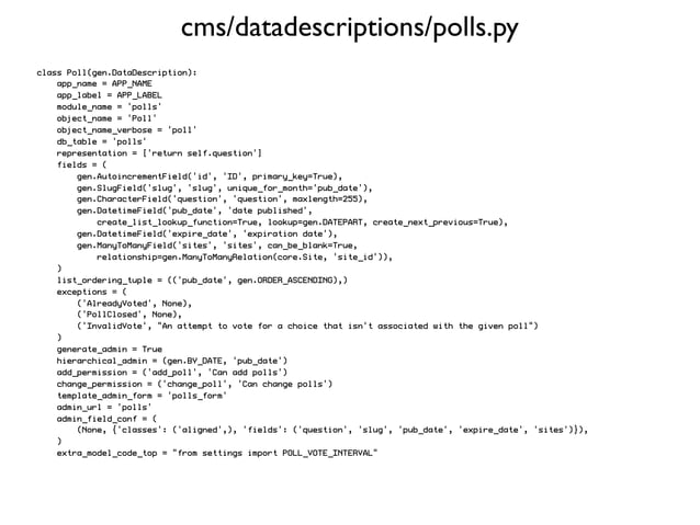A Brief History Of Django Model Syntax Pdf Databases Computer