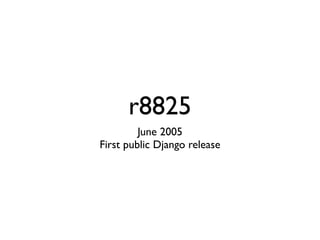 A brief history of Django model syntax | PDF