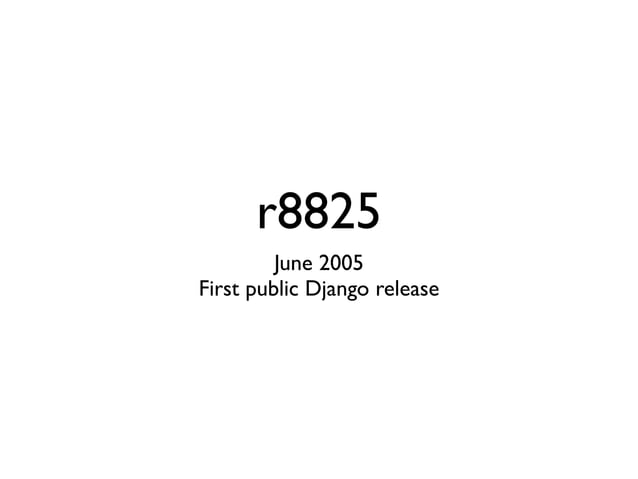 A Brief History Of Django Model Syntax Pdf Databases Computer Software And Applications