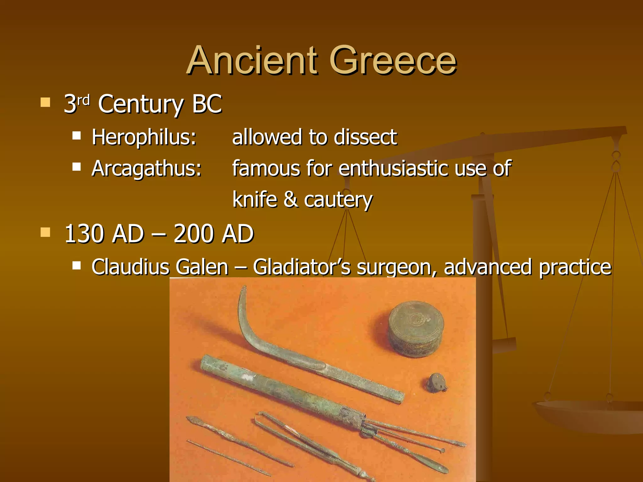 A Brief History Of Surgery | PPT
