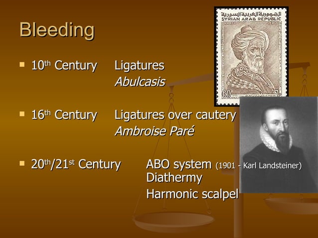 A Brief History Of Surgery | PPT | Surgery | Medical Health