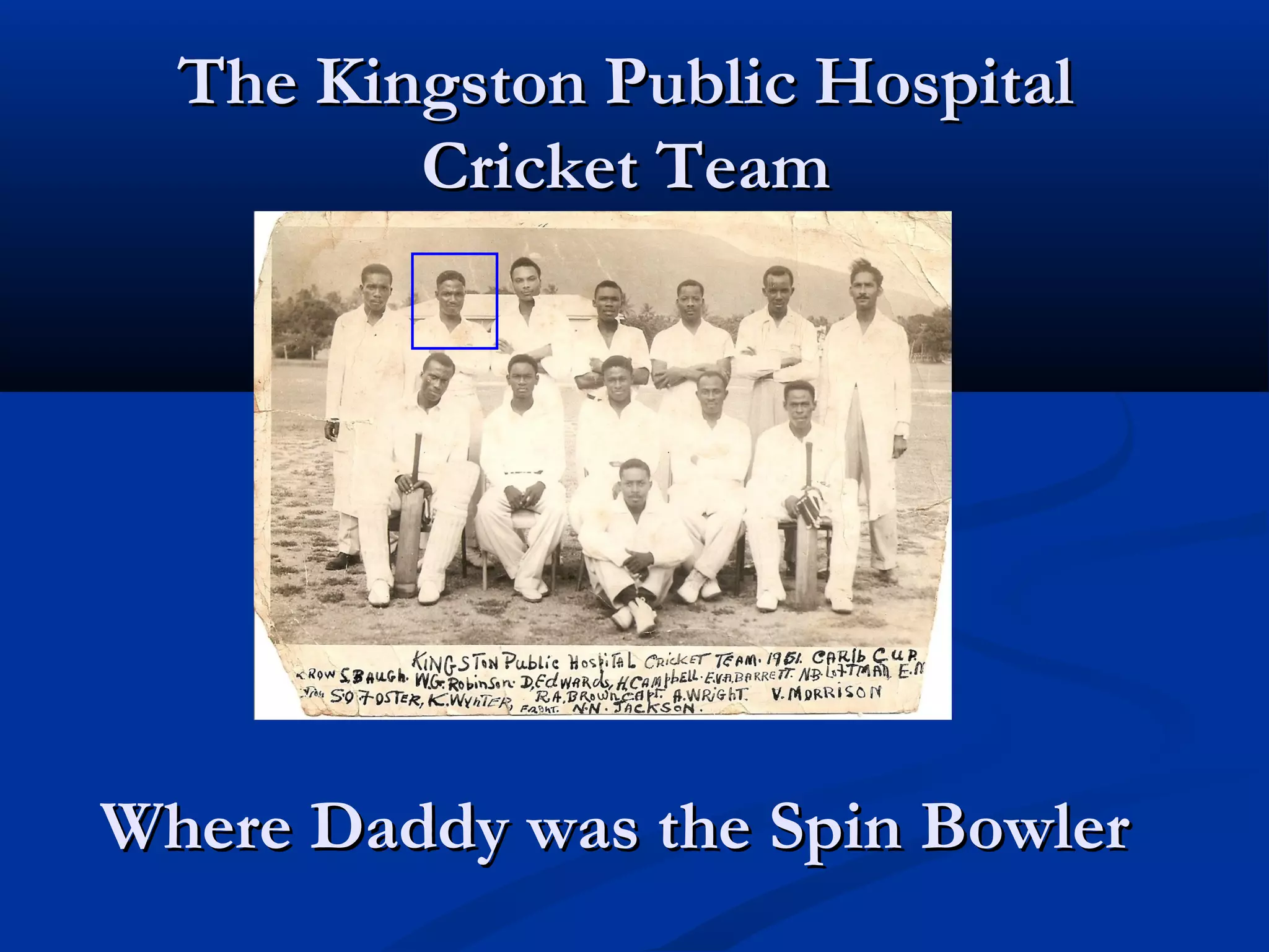 A Celebration Of Winston Robinson | PPT
