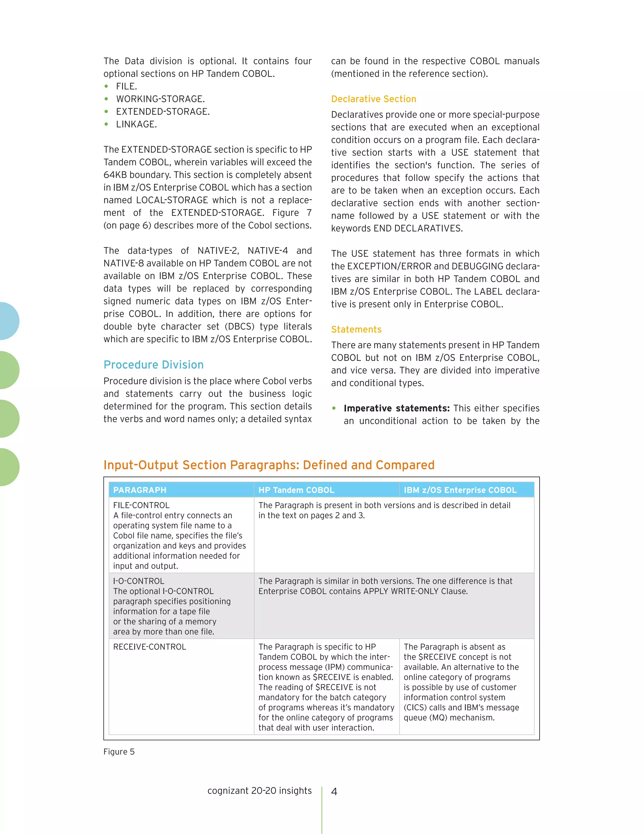 A Checklist for Migrating Big Iron Cobol Applications | PDF