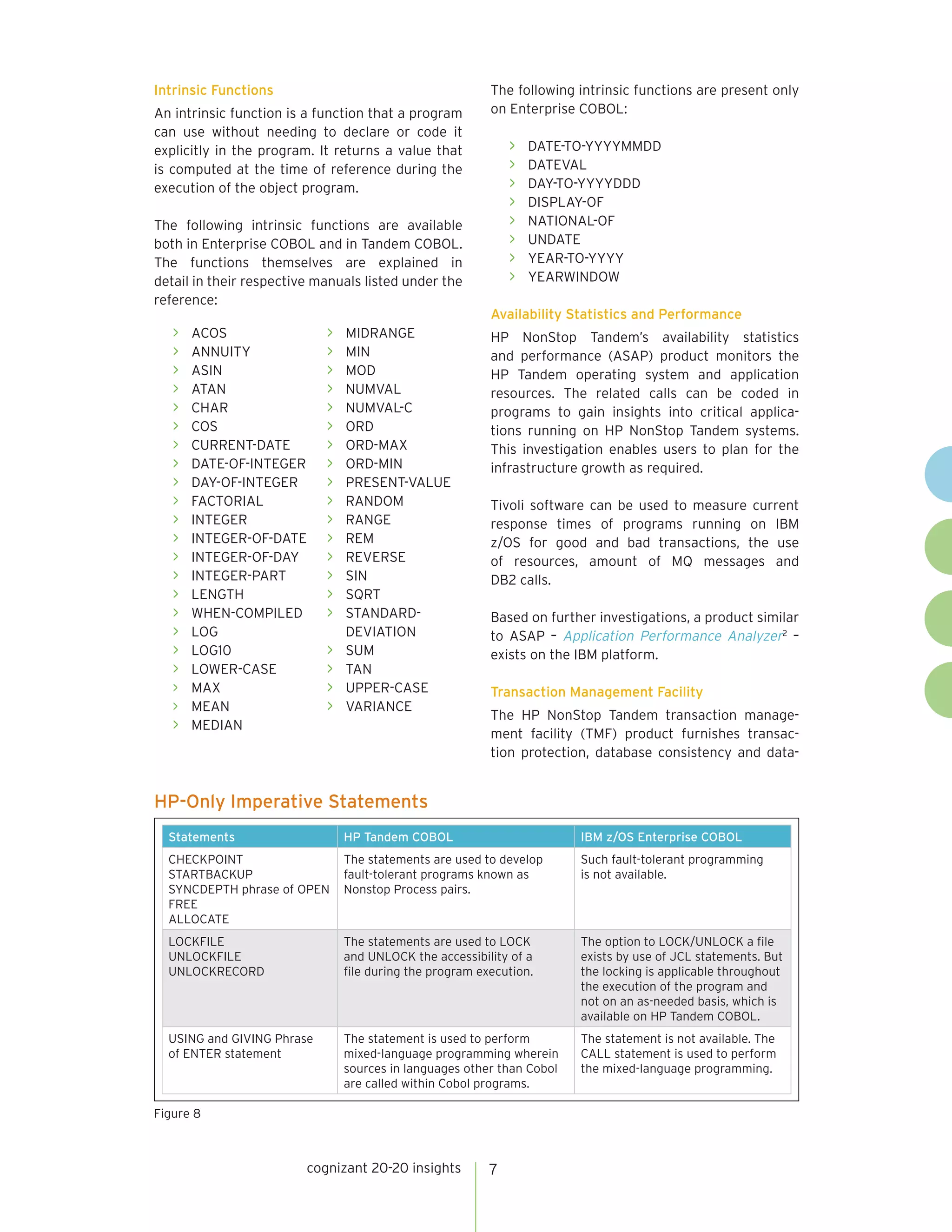 A Checklist for Migrating Big Iron Cobol Applications | PDF
