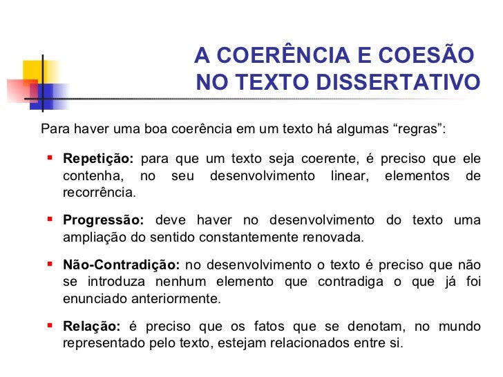 A CoerêNcia E CoesãO