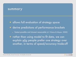 A Cognitive Constraint Model of Dual-Task Trade-offs in a Highly ...