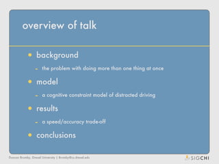 A Cognitive Constraint Model of Dual-Task Trade-offs in a Highly ...
