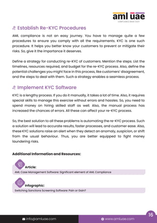 Re-KYC in AML Compliance: A Complete Step-by-Step Guide | PDF