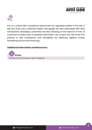 Re-KYC in AML Compliance: A Complete Step-by-Step Guide | PDF