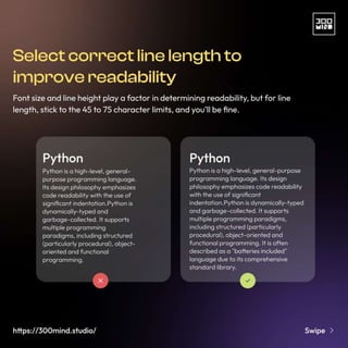 A Complete Guide to Improve Typography in UI Design. | PDF