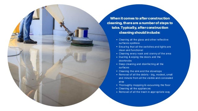 A Complete Post Construction Cleaning Checklist that Professionals Follow
