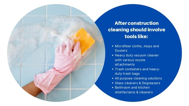A Complete Post Construction Cleaning Checklist that Professionals Follow