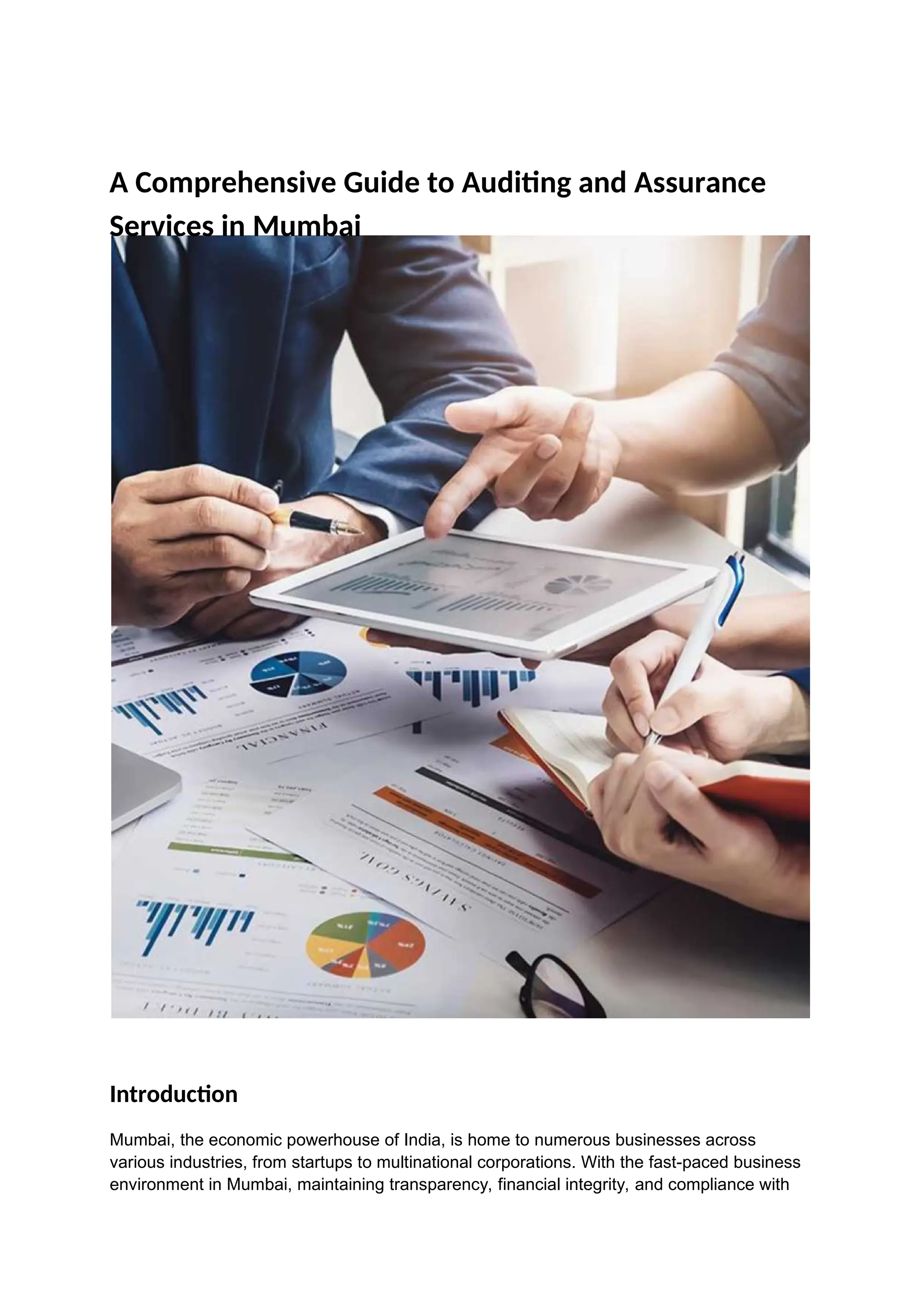 A-Comprehensive-Guide-to-Auditing-and-Assurance-Services-in-Mumbai | PPT