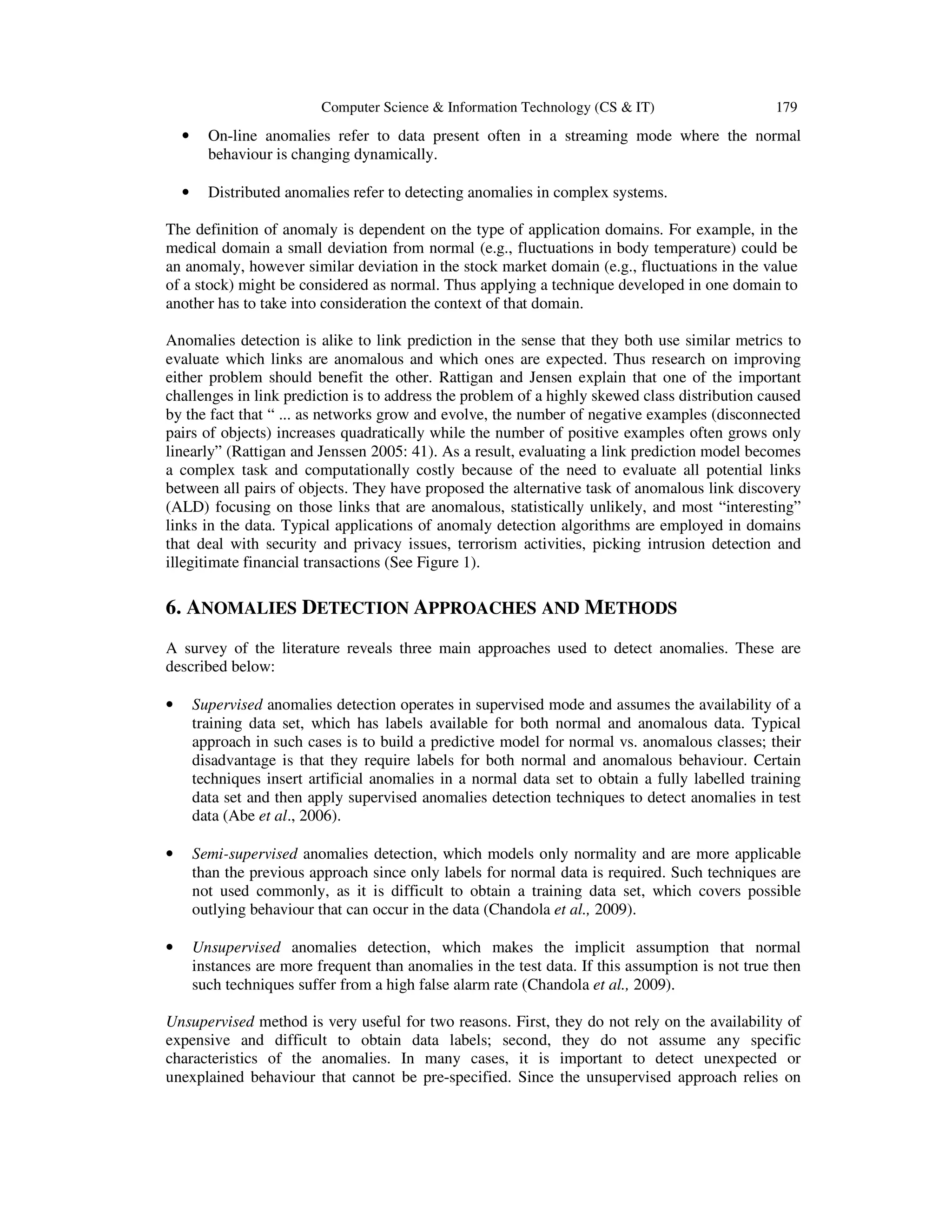 A comprehensive survey of link mining and anomalies detection | PDF