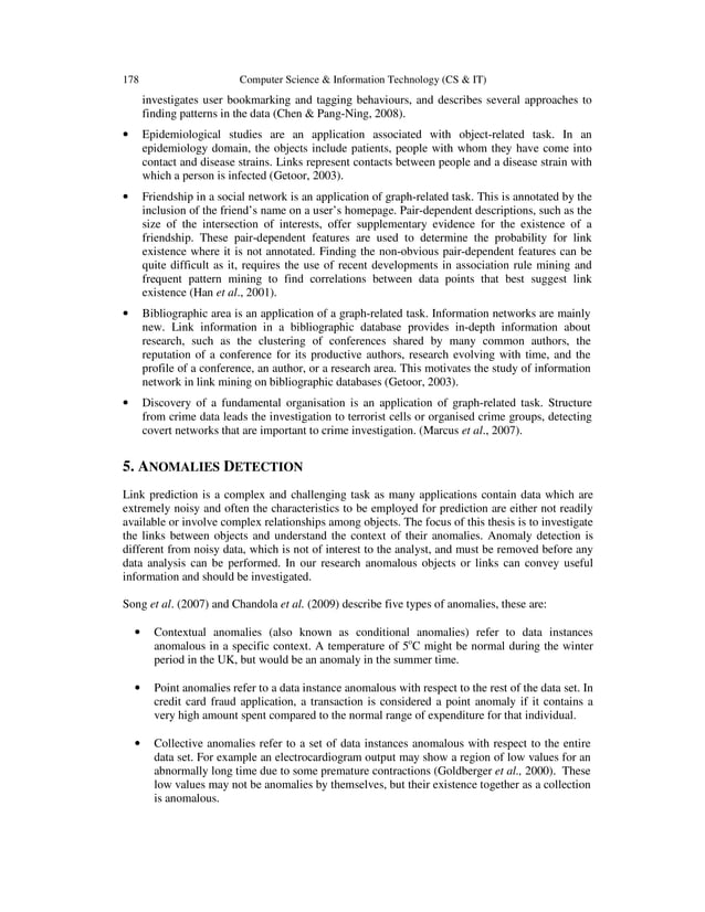 A comprehensive survey of link mining and anomalies detection | PDF