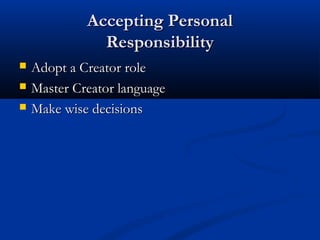 A course-in-self-management | PPT