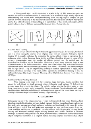 A Critical Survey on Detection of Object and Tracking of Object With different Technique with ...