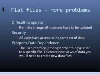 A database introduction | PPT