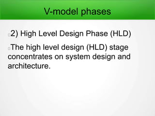 A detailed-look-at-v-model-in-software-testing | PPTX