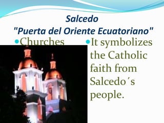 SALCEDO ECUADOR | PPSX