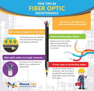 A Few Tips in Fiber Optic Maintenance | PDF | Computer Networking ...