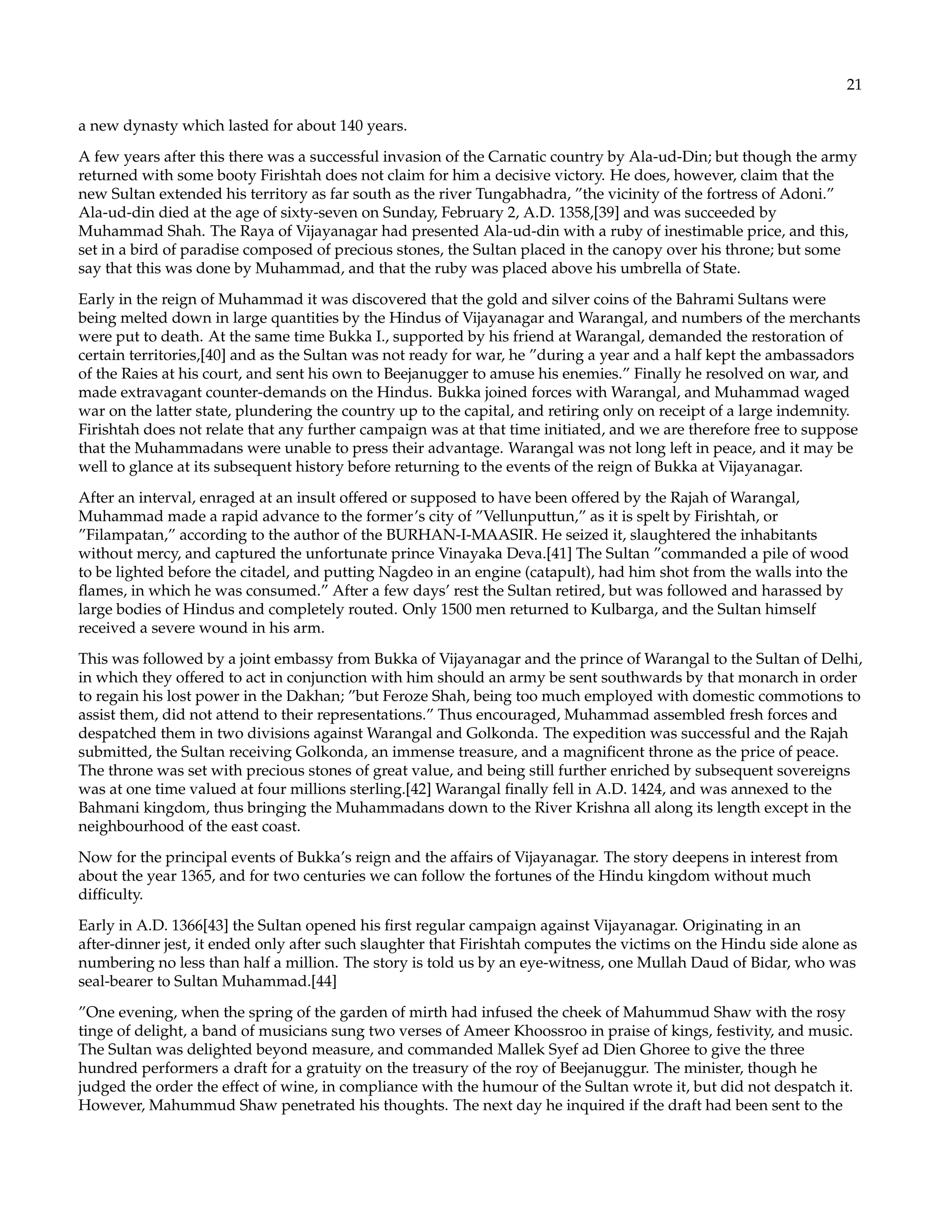 A Forgotten Empire: Vijayanagar a contribution to the history of India ...