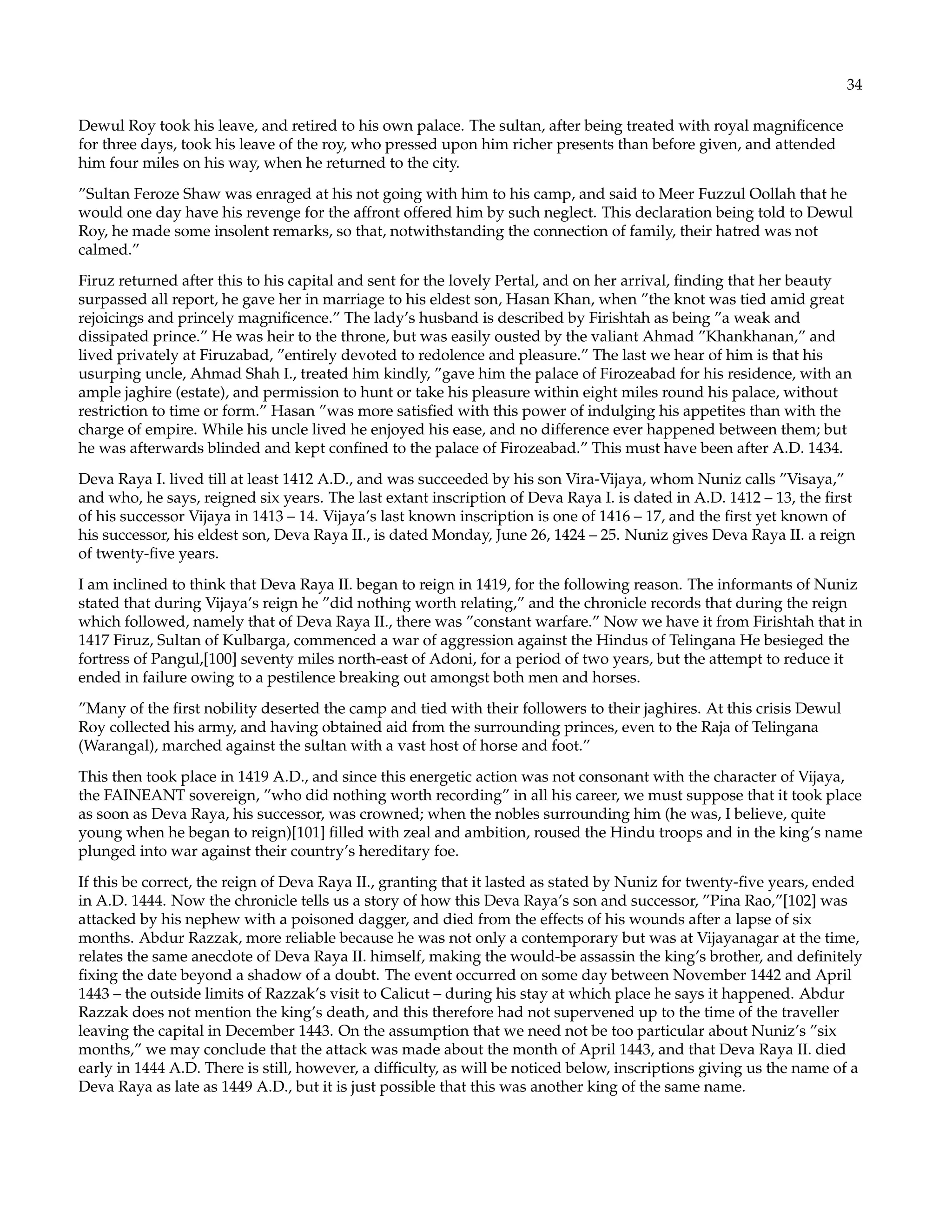 A Forgotten Empire: Vijayanagar a contribution to the history of India ...