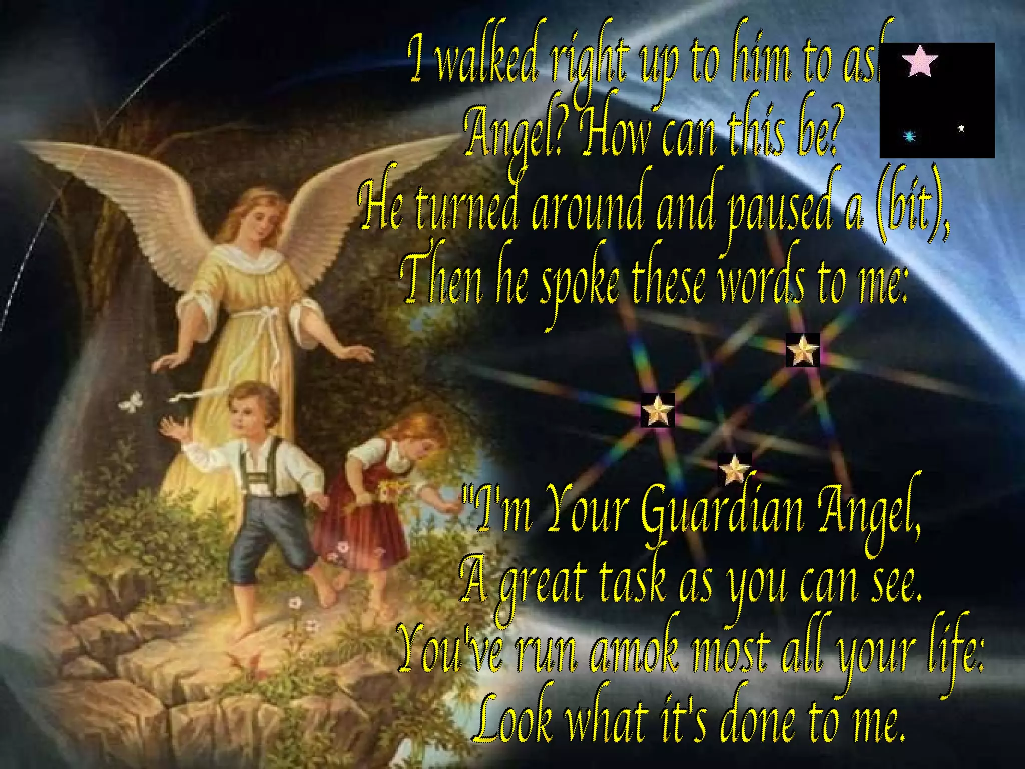 A Frail Old Angels Cry. | PPS