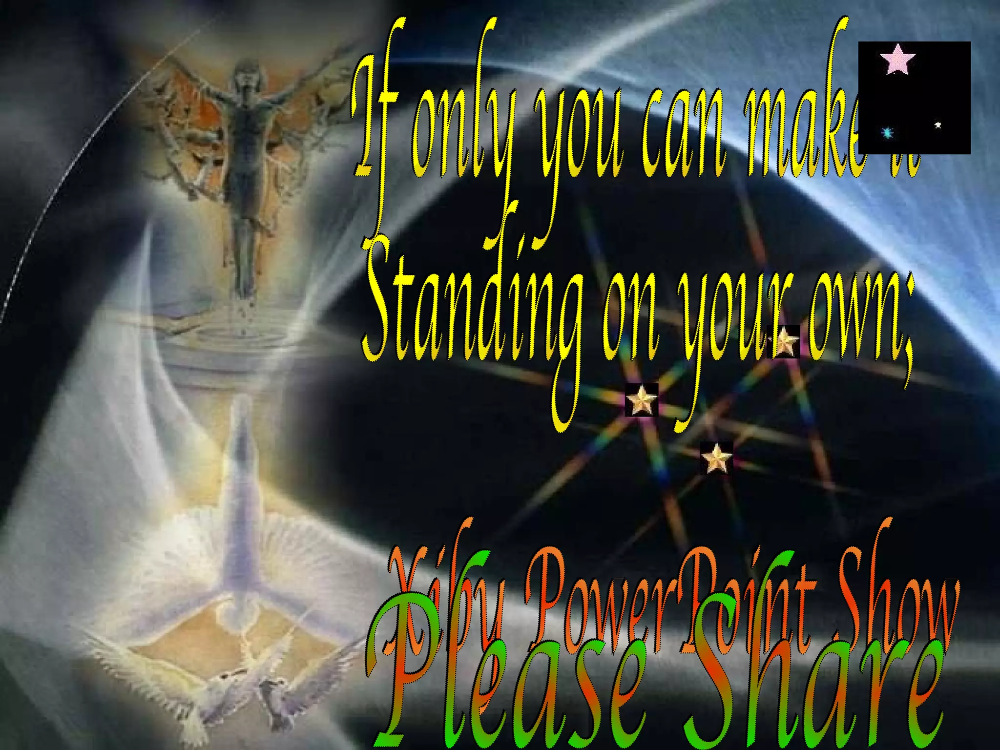 A Frail Old Angels Cry. | PPS