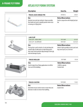 A-FRAME FLY WALL_FLOOR SUPPORTED- training | PDF