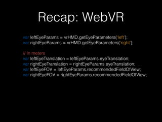 Introduction to A-Frame | PDF